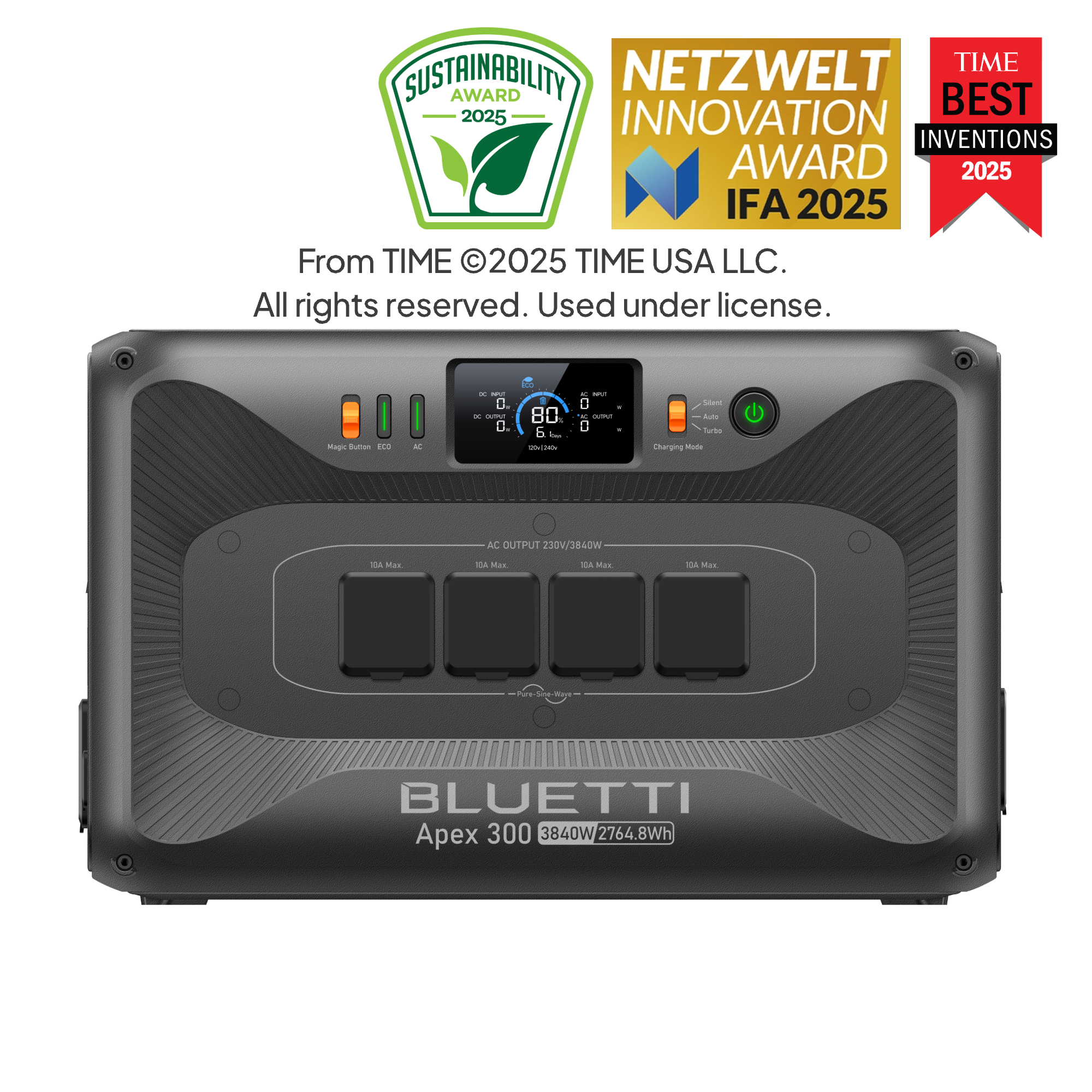 BLUETTI Apex 300 Power Station Versatile | 2.764,8Wh 3.840W - BLUETTI IT